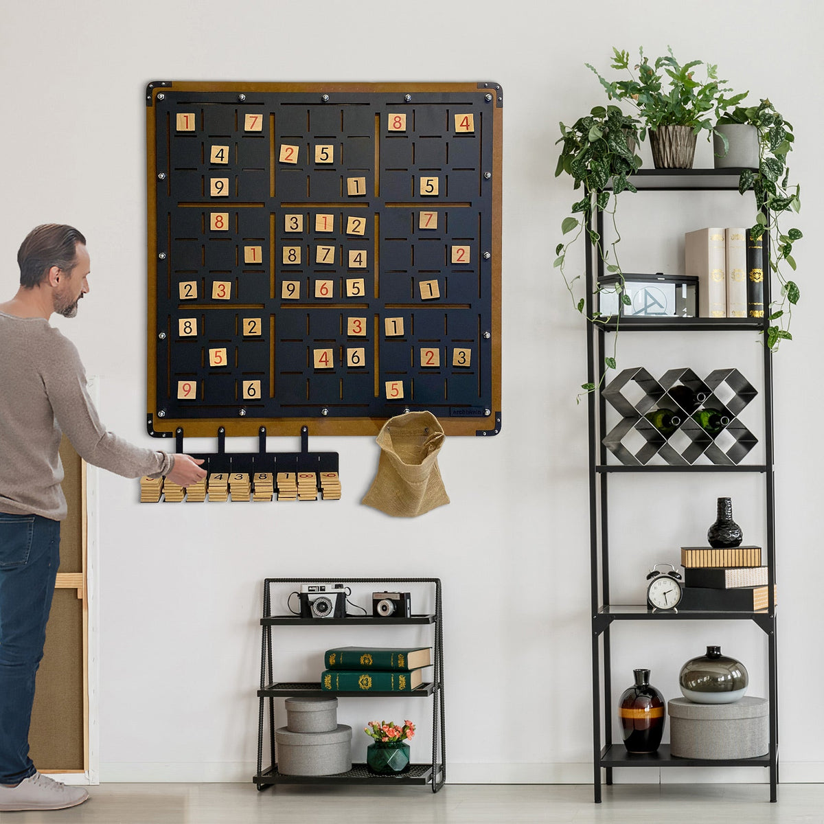 Giant Sudoku – Oversized Wall Puzzle Game for Brainy Interiors – archtwain